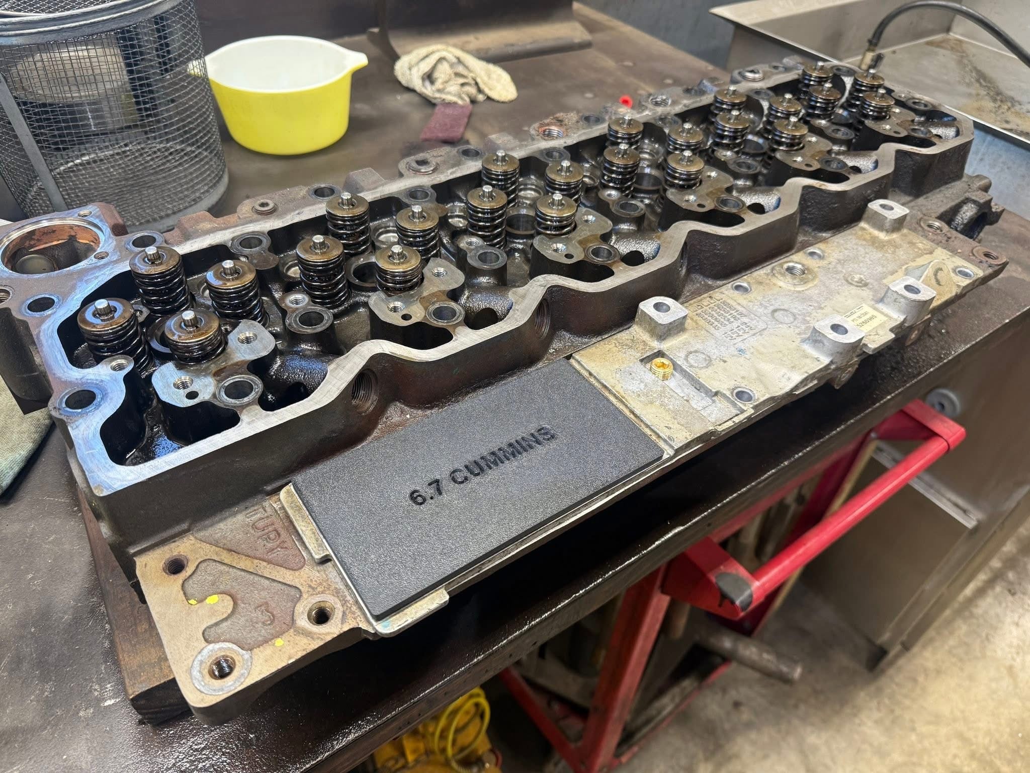 6.7 Cummins Intake Plenum Cover – Stratemann Automotive, LLC